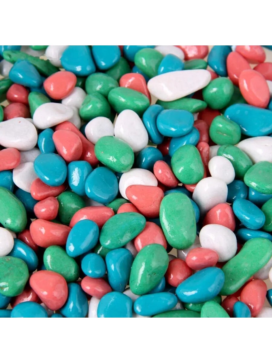 Грунт для аквариумов микс цветов 800г