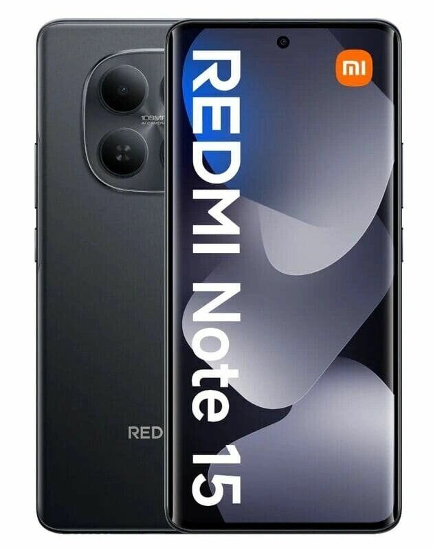 Смартфон Redmi Note 15 8/128Гб Чёрный