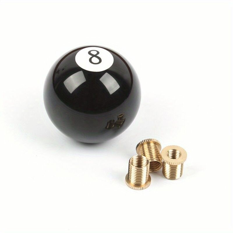 Ручка КПП шар ? восьмерка? 5×5 см — универсальная насадка на рычаг коробки передач для авто, 1 шт, для механики