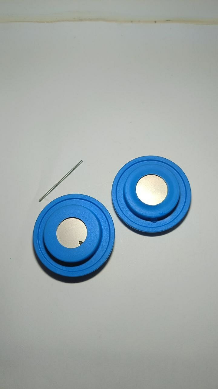 Воздухоотводчик кнопочный и заглушка дизайн Hummel Designtechnik 1/2", матовый никель