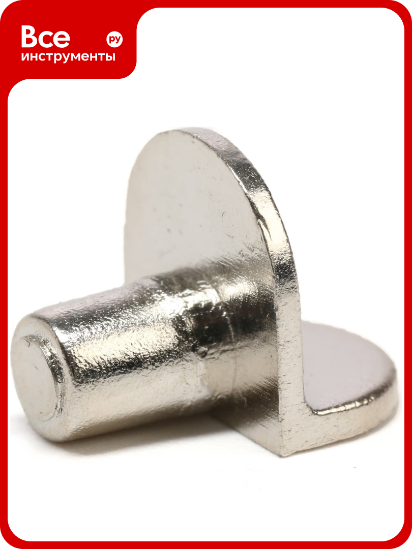 Полкодержатель CAPPIO P713, 10 шт 9632887, хромированный металл, комплект крепежа, для установки полок