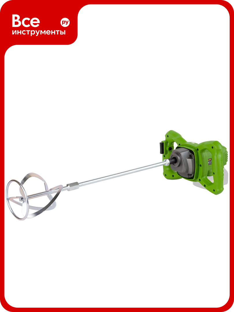 Миксер строительный PROCRAFT PMM20 20В, 750 об/мин, насадка 100 мм (Без АКБ и ЗУ) PMM20-bb