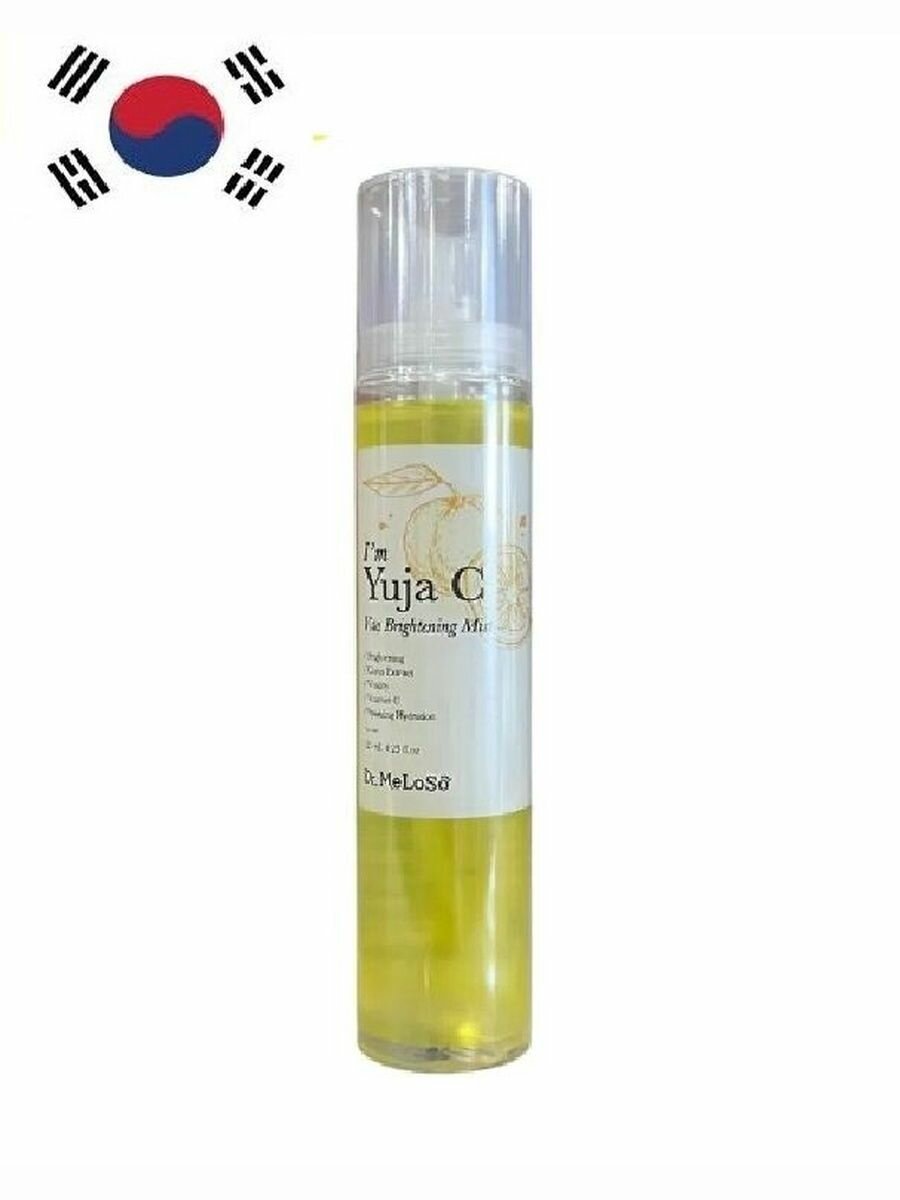 Спрей-мист для лица Dr, MeLoSo c экстрактом цитруса Юдзу, 125 мл