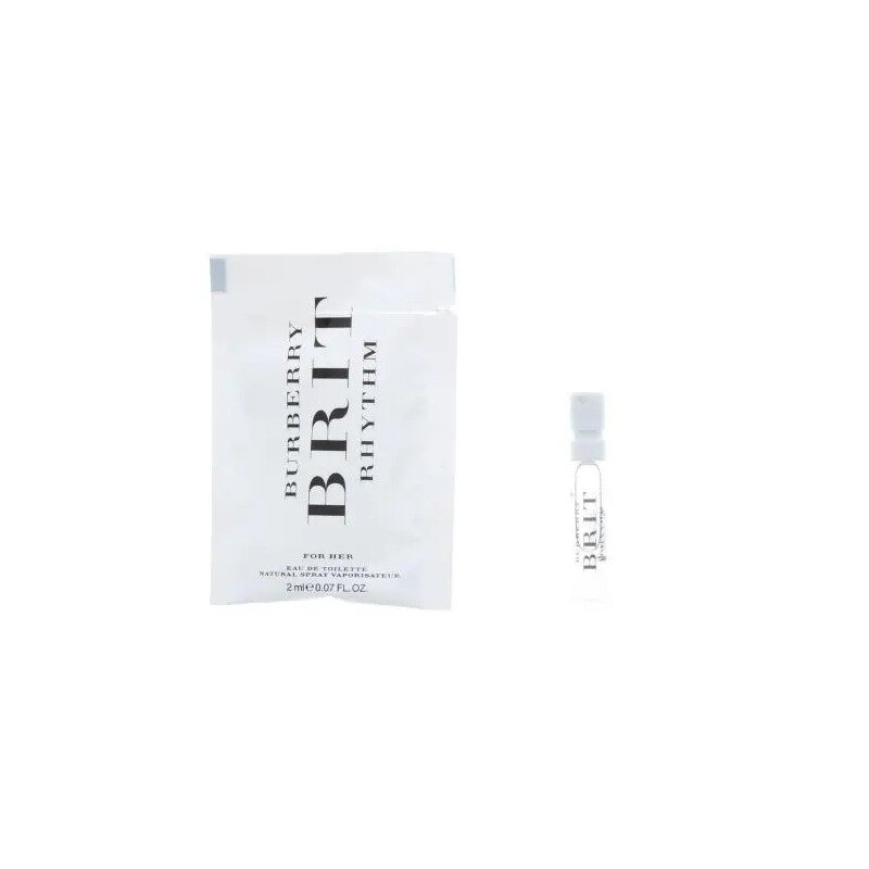 Туалетная вода Burberry Brit Rhythm For Woman миниатюра 2 мл / Пробник духов Барбери Брит Ритм Фор Вумен