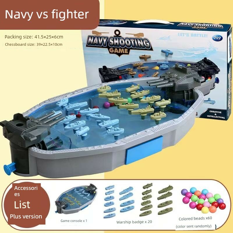 Расширенный морской катапульта игровой набор для двух игроков - включает дополнительные корабли и пули