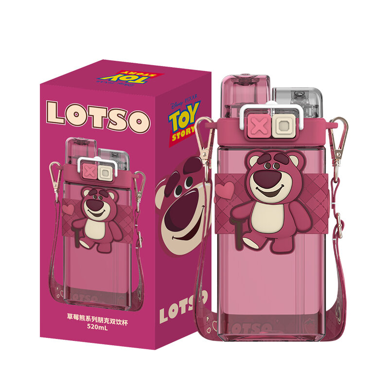 Пластиковые стаканчики унисекс Дисней Lotso, для воды, цвет pink, одноразовые, безопасные для детей