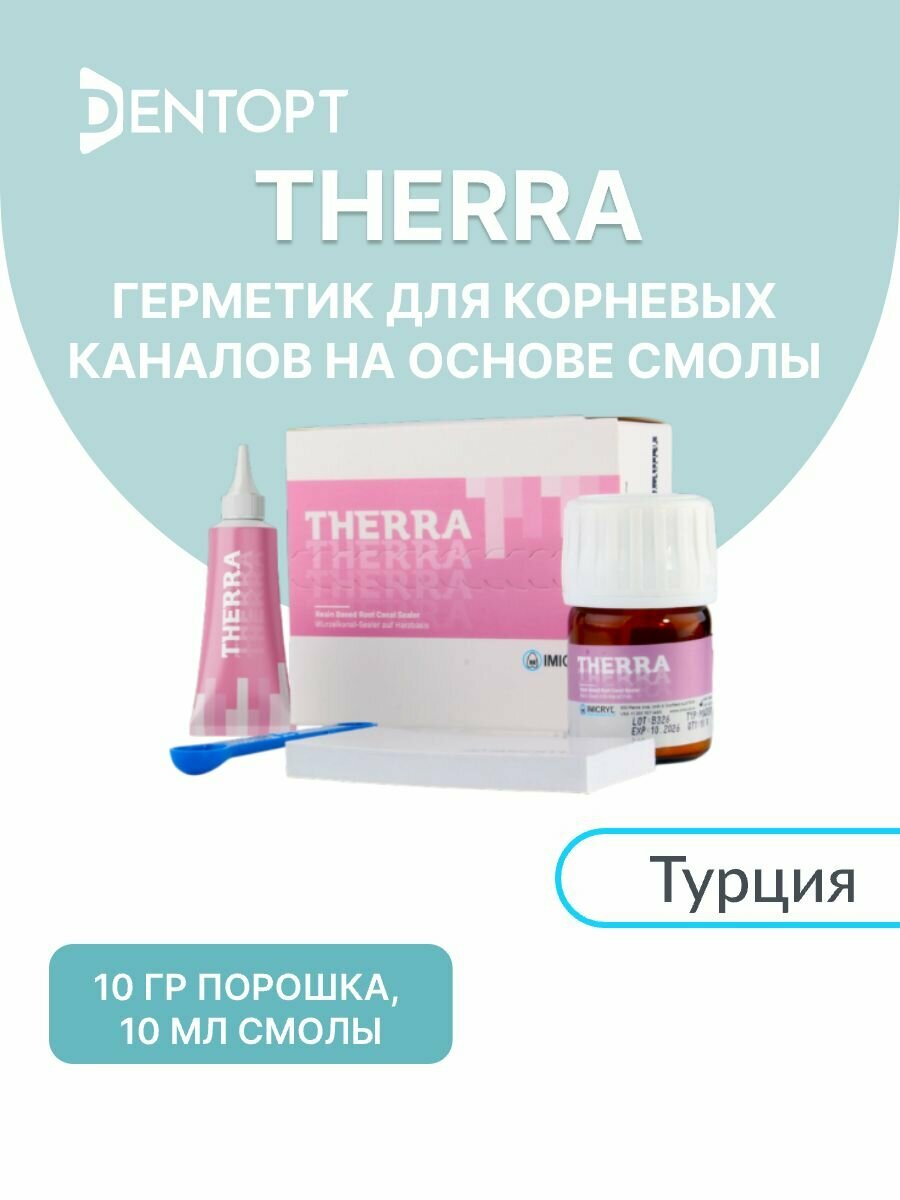 THERRA герметик для корневых каналов на основе смолы (10 гр +10 мл)