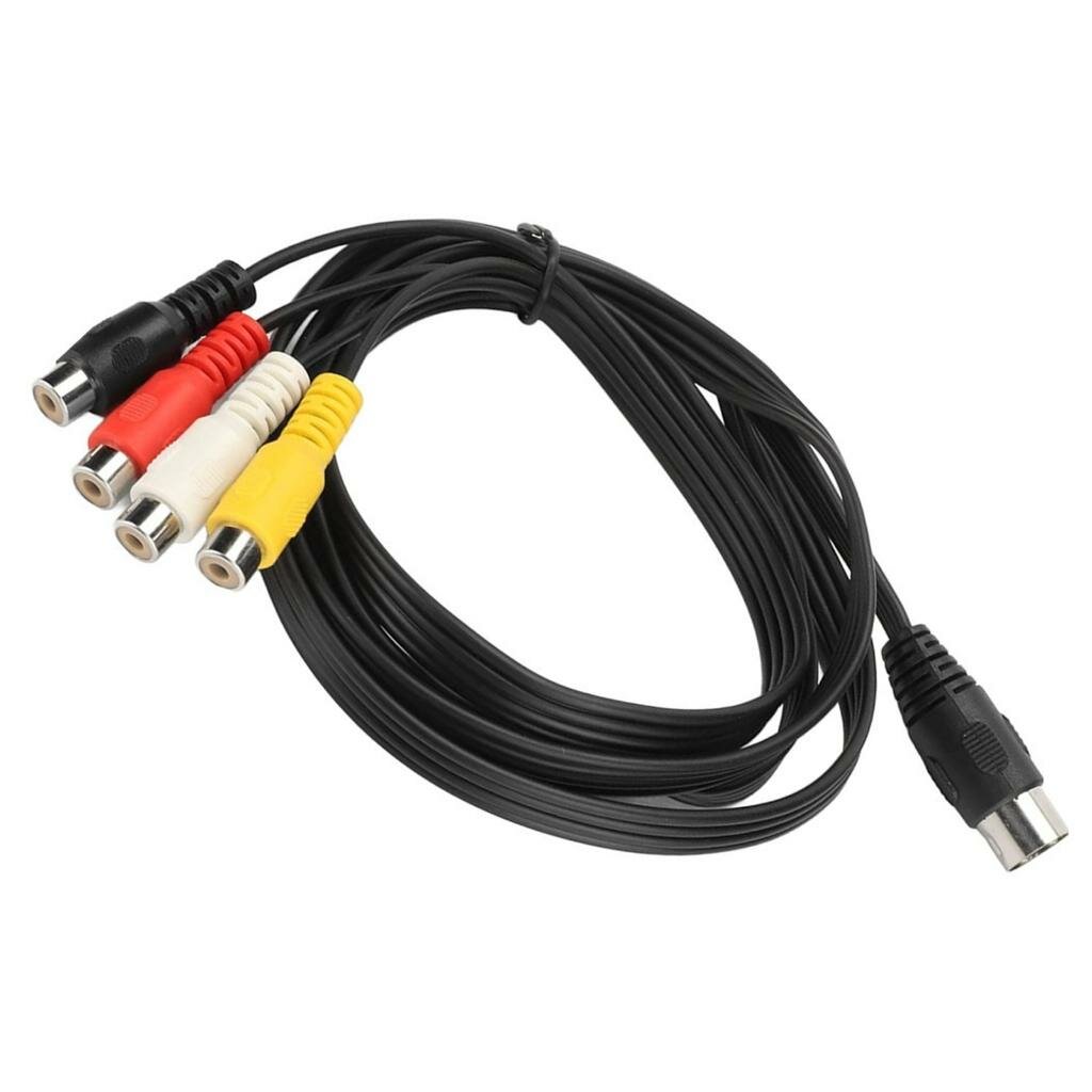 Кабель DIN-5–RCA×4, 1.5m