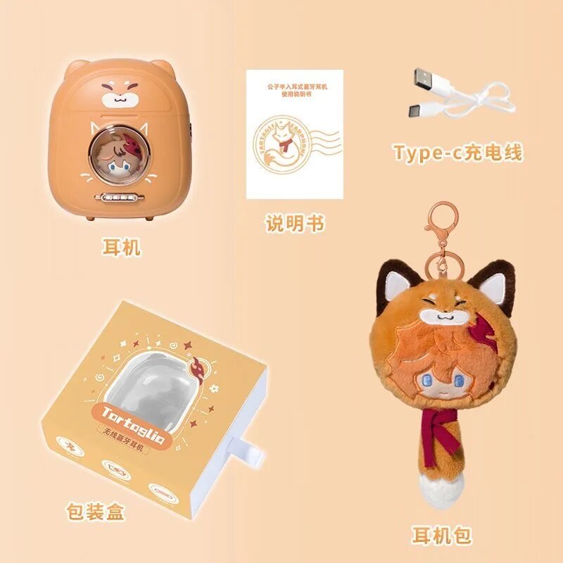 Venti Genshin Impact беспроводные внутриканальные наушники Bluetooth 5.4 Tartaglia