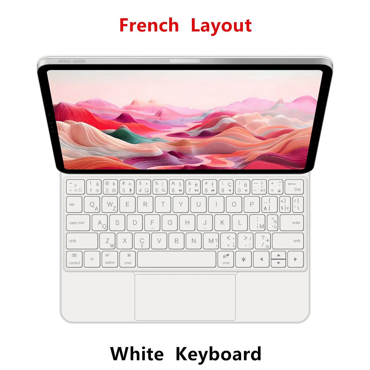 Magic Keyboard для iPad A16 11 дюймов 2025 White French