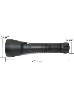 Подводный фонарь SCUBA BROTHERS D170 XHP70.2 4290 lm для охоты и дайвинга, авиационный алюминий, магнитный переключатель