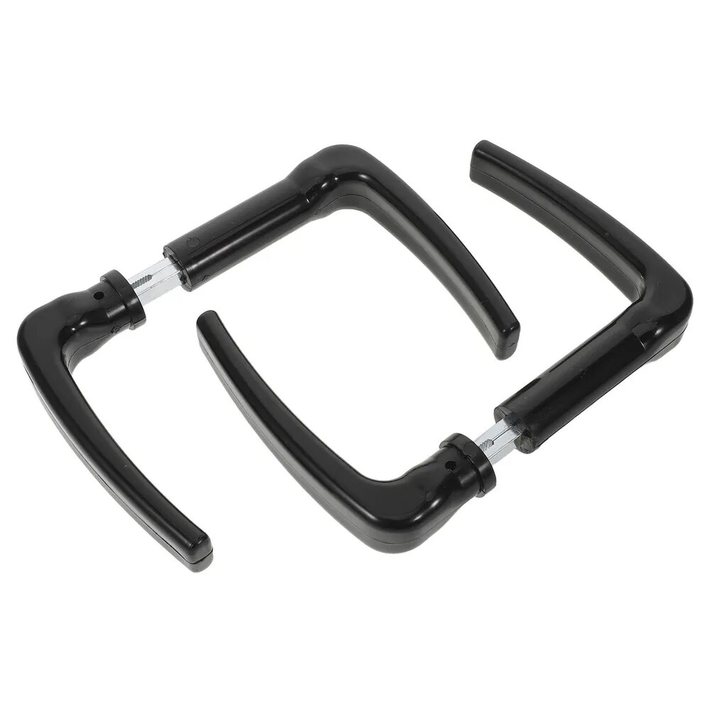 Садовая железная ручка с фиксирующим штифтом для наружных ворот, европейский стиль, 2 шт