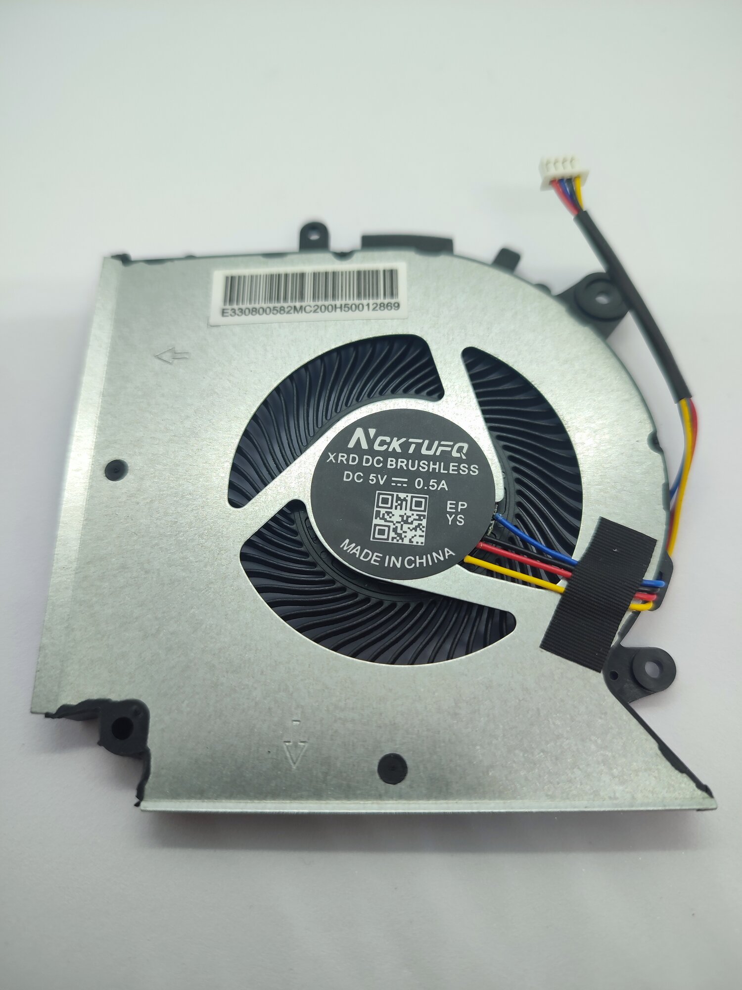 Вентилятор (кулер) для ноутбука MSI Katana GF66 11SC, 11UC, 11UD, 11UE, 11UG, 12UE, 12UG, 12UGS, GF76 11SC, 11UC, 11UD, 11UE, 12UC, 12UD, 12UE, CPU