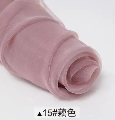 Прозрачная органза от Xintianji для рукоделия Розовый, 45x145cm, 15