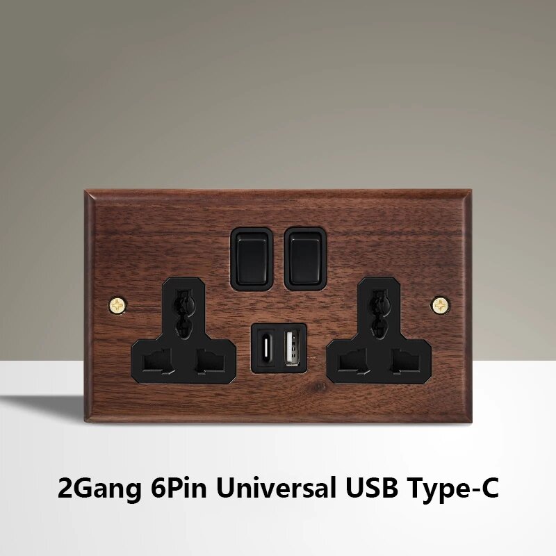 Розетка 2Gang USB Type-C, цвет: 2Gang Universa USB C