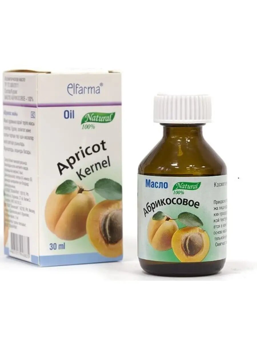 Elfarma масло косметическое абрикосовое 30 мл