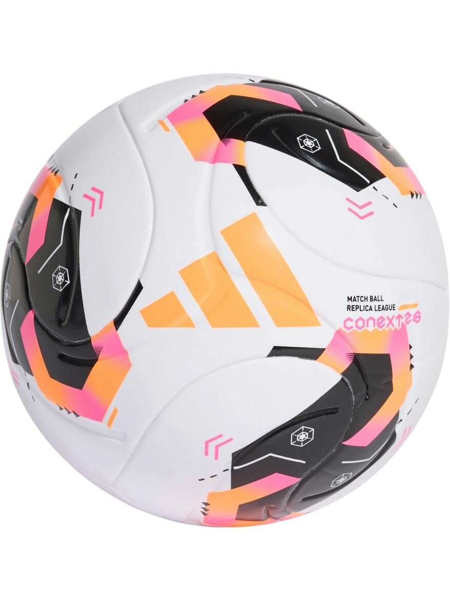 Мяч Adidas Conext 26 League (FIFA Quality) белый 60% термополиуретан, 20% полиэстер, 10% бутил, 10% пена ЭВА KE5865