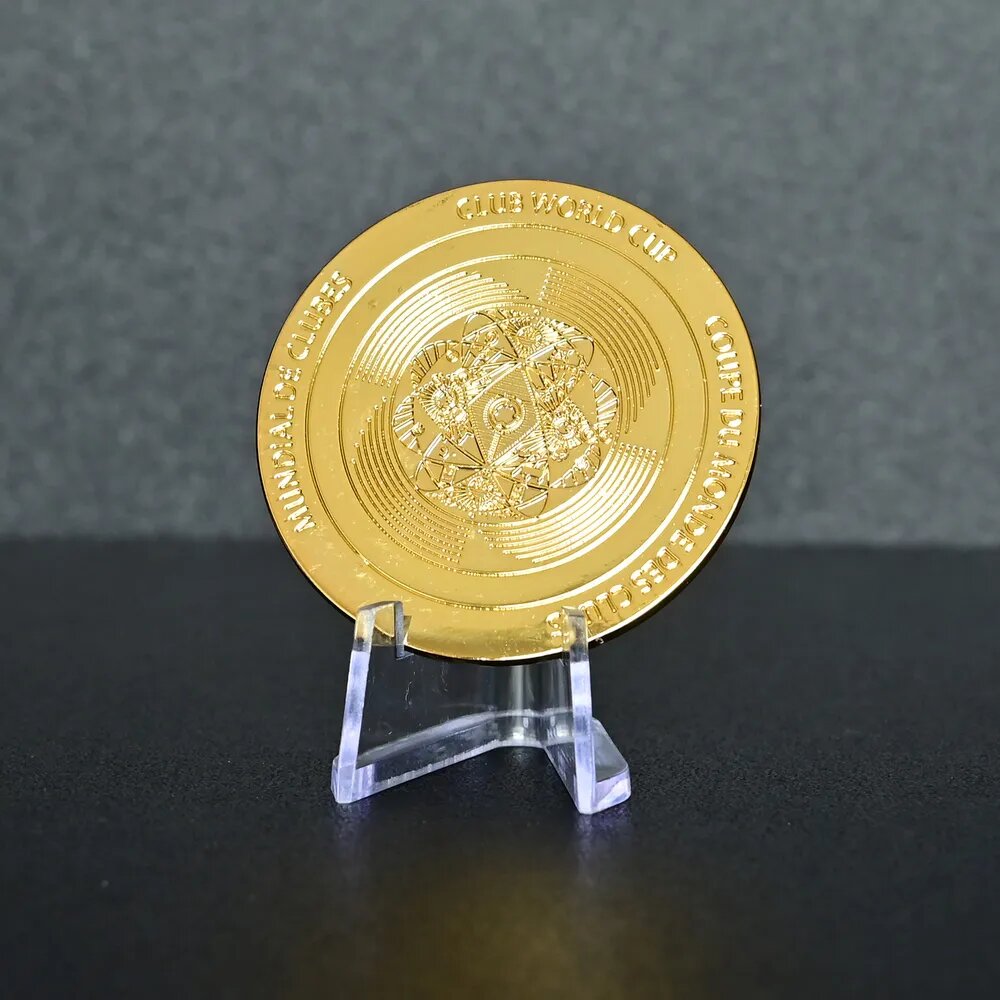 Миниатюрный трофей клубного чемпионата мира по футболу 2025, 4.5 см коллекционный сувенир для фанатов