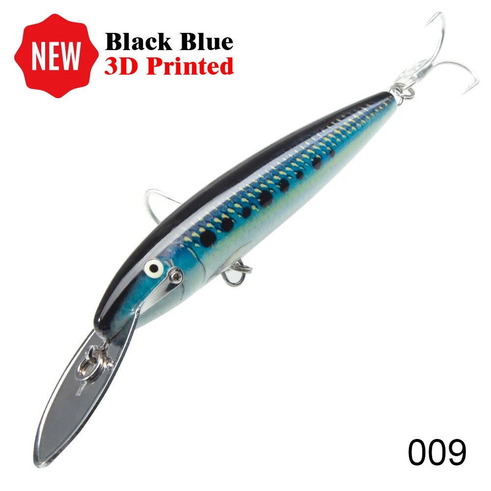 Hunthouse LW440 Металлический воблер для гольяна 140 мм 40 г 009