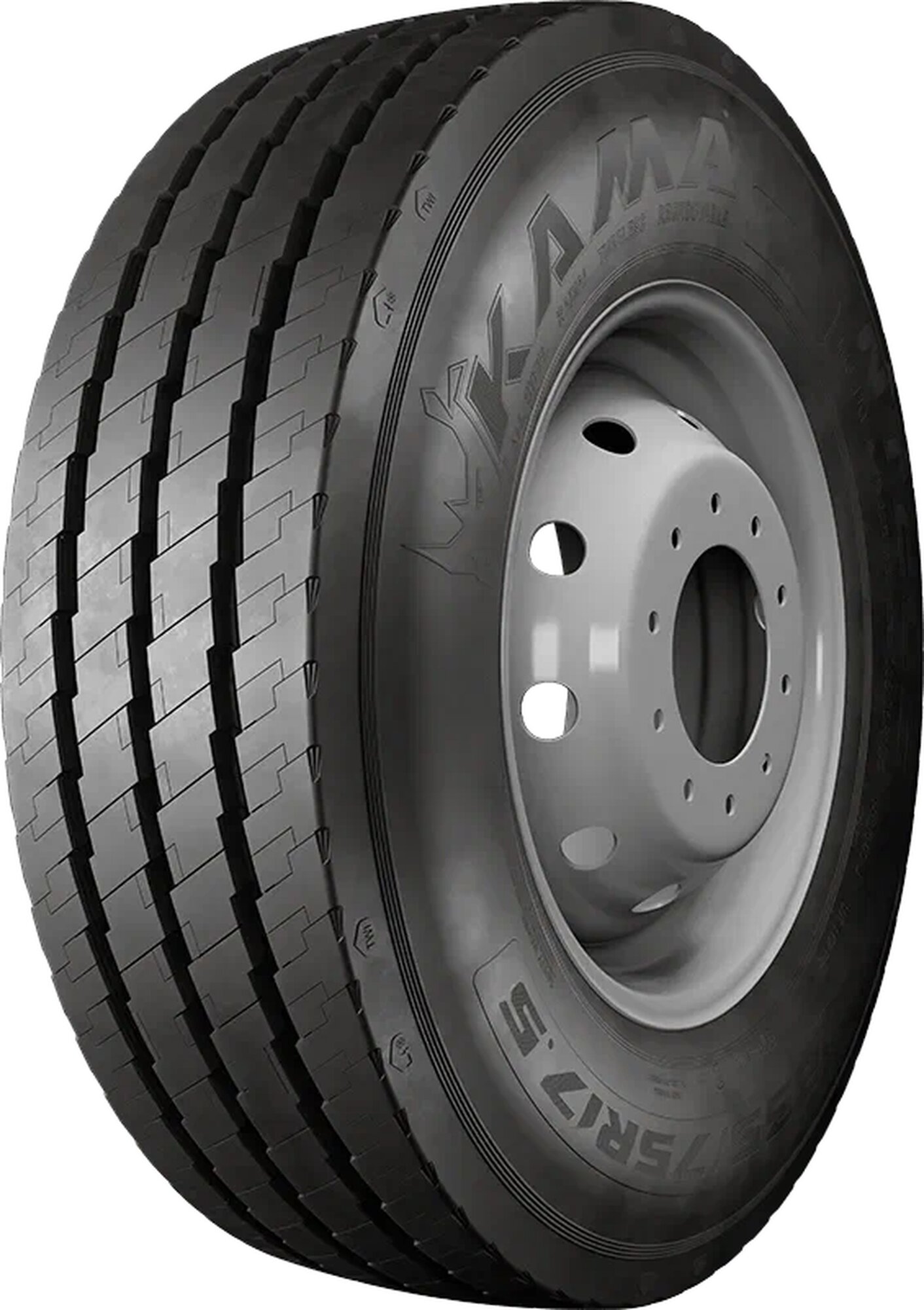 Шина ЦМК 215/75R17,5 Кама All Steel NT202, 135/133J, б/к, прицепная, M+S, г. Нижнекамск