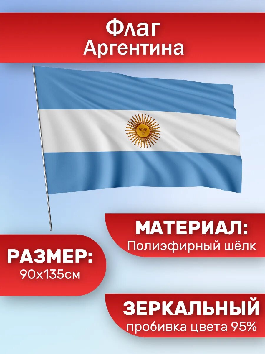 Флаг Аргентины