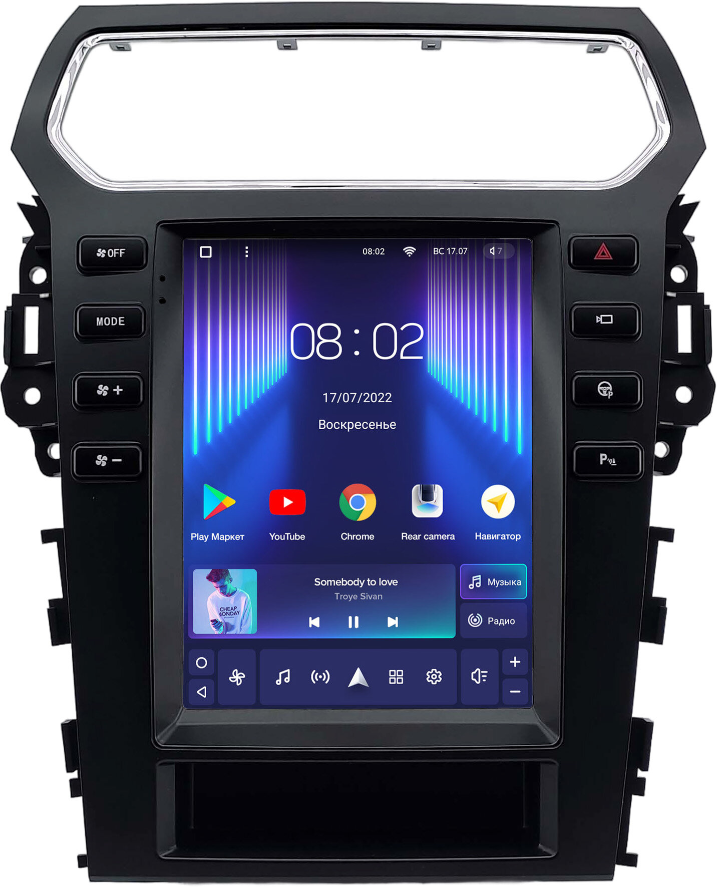 Штатная магнитола Ford Explorer 5 2010-2019 (can BSJ) Teyes TPRO 2 DS (Tesla) 9.7" 3/32 RM-1312-259 Android 10 (4G-SIM, DSP, QLed)