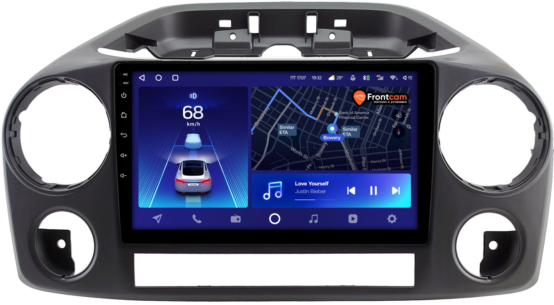 Штатная магнитола Teyes CC2 PLUS 4/64 10" RM-10-0790 Volkswagen Amarok 2010-2016 Android 10 (4G-SIM, DSP, QLed)