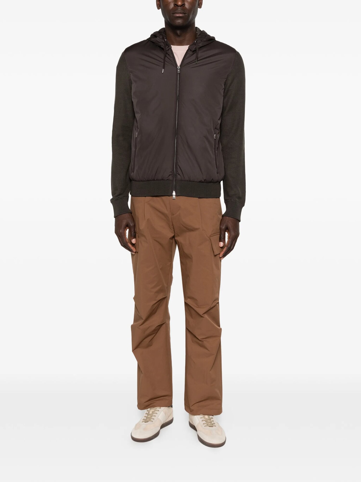 Куртка Herno Zip-up hooded jacket, размер 54 — фото 1