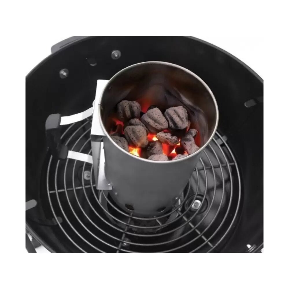 Портативный стартер Weber 7447: быстрый и безопасный розжиг угля. 00-00008324