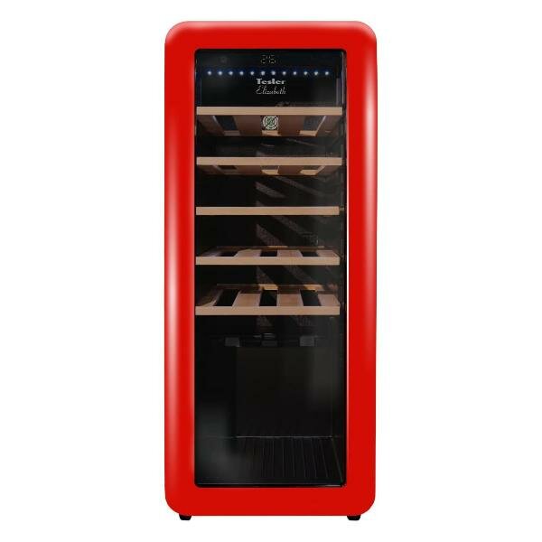 Винный шкаф Tesler CWC-248 Ruby Red LD