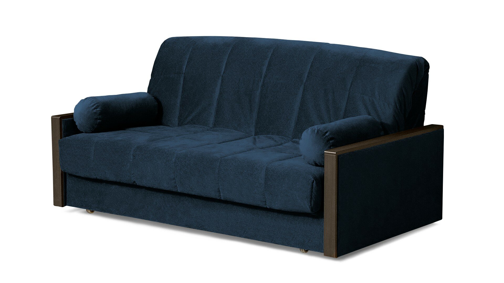 Диван Милена Лайт Velutto 54 NEW 183x105x88 см, синий Велютто, аккордеон GOODFORM