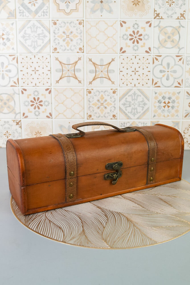 Подарочная коробка для вина Д'амбуаз, дерево, 36 см, Goodwill K10004