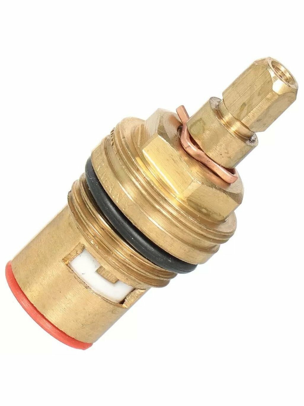 Кран-букса ComfortFactor 1/2 дюйма, латунь, 180 градусов, квадрат 7х7, 2 резьбы, с керамическими вставками, артикул 51807-10