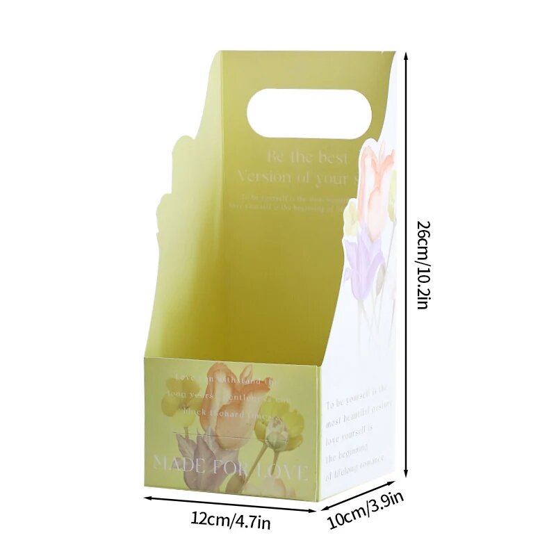Бумажная корзина для цветов, S1, 1pc