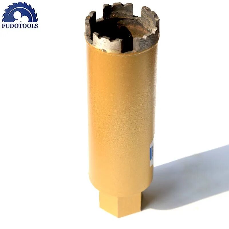 Алмазная коронка FUDO 56*180мм по бетону мрамору мокрого сверления 1 штука