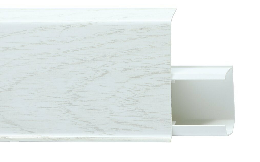 Плинтус пластиковый Winart Tera 72 мм Дуб Флорида 702, 1 шт.