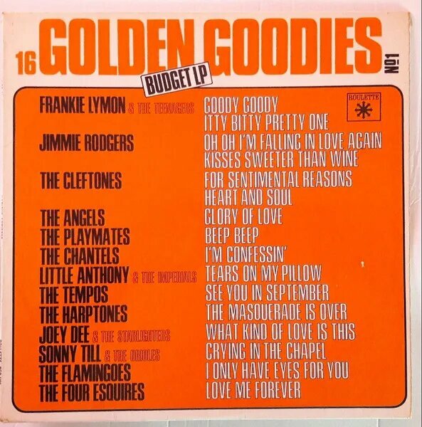 Various - Golden Goodies - No.1 EX