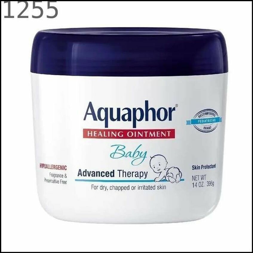 Мазь для восстановления детской кожи, питает и защищает, ускоряет заживление, для огрубевших щек, мелких царапин и ссадин, опрелостей и сухой кожи, 396 г