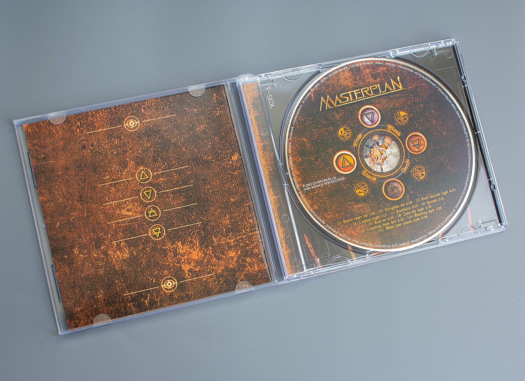 Masterplan - Masterplan Аудио CD Лицензия — фото 1