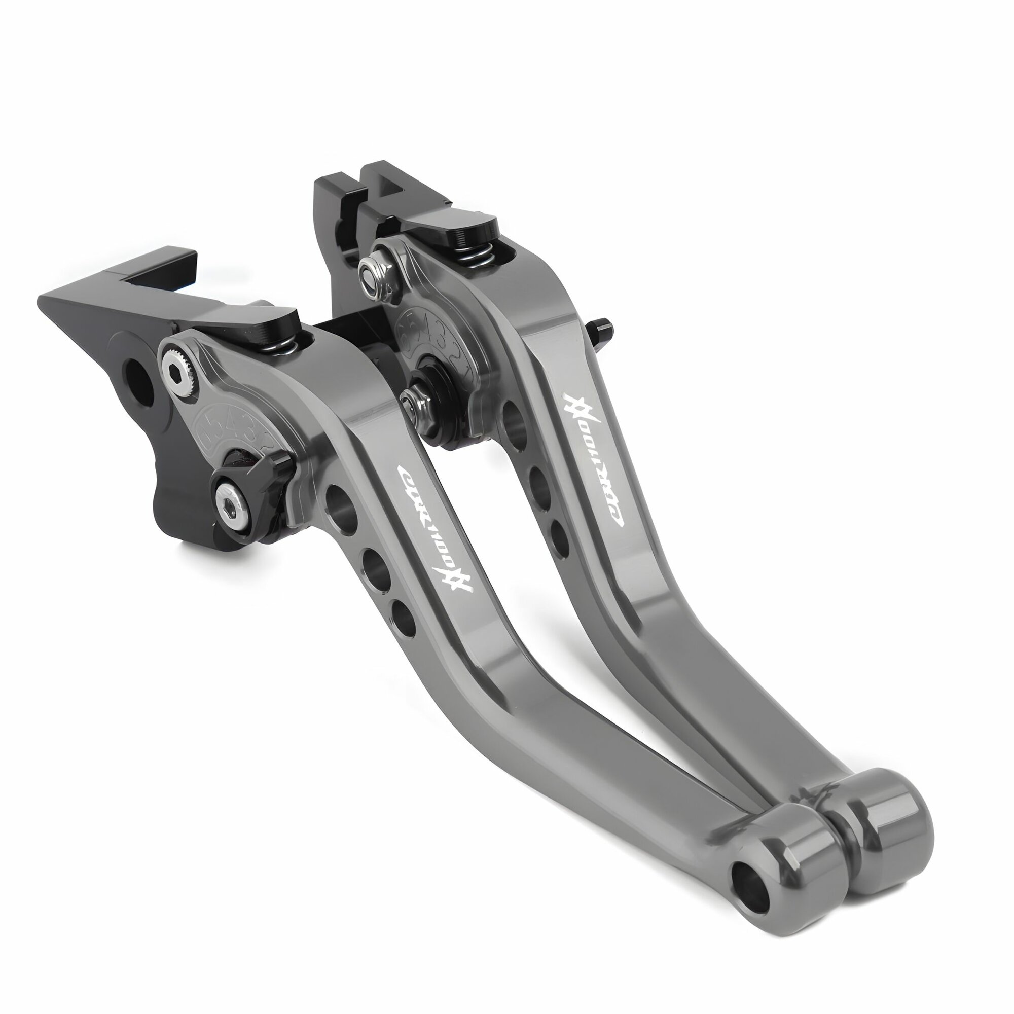 Короткие тормозные рычаги и ручки сцепления Honda CBR1100XX 1997-2007 CBR 1100XX BLACKBIRD Тюнинг Апгрейд мотоцикла титан