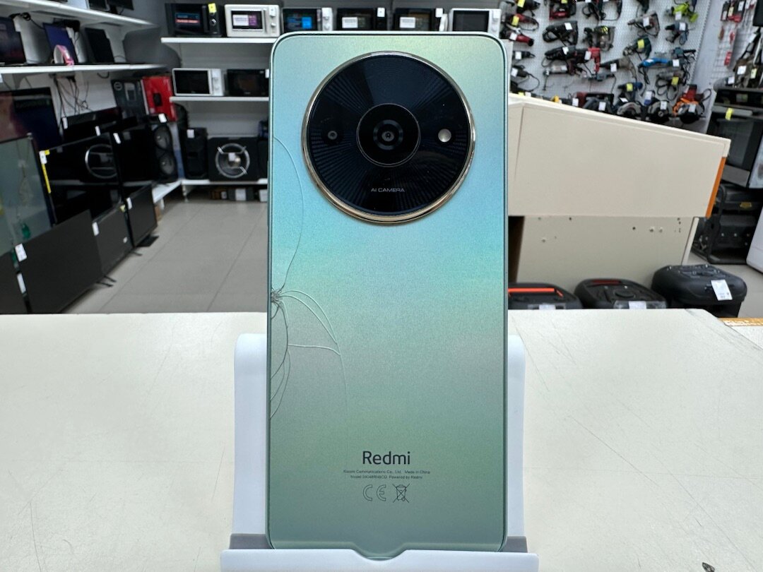 Смартфоны Android Xiaomi Смартфон Xiaomi Redmi A3x 3/64Gb Зелёный,Б/У ,Уцуенка