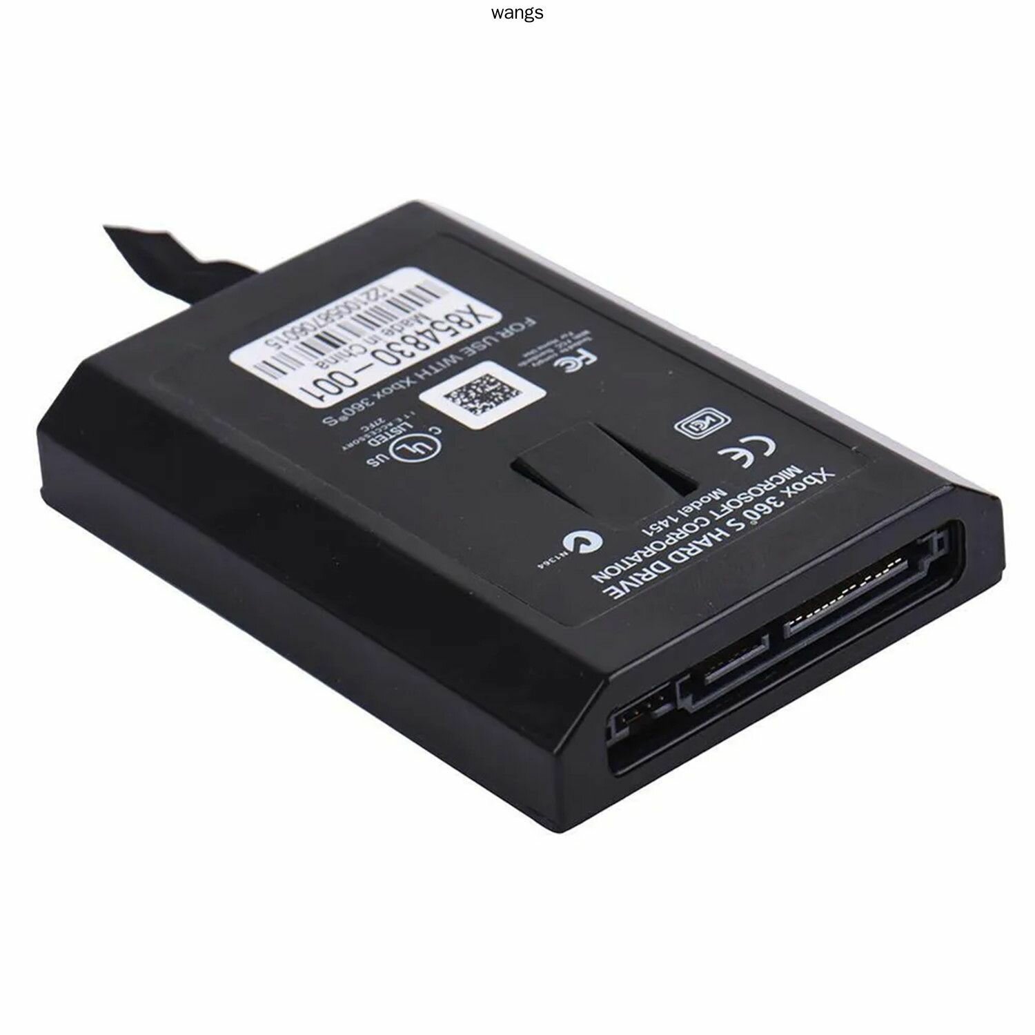 Внешний жесткий диск 320 гигабайта для игровой консоли Xbox 360 Slim, предназначенный для расширения данных, портативный тонкий накопитель черного