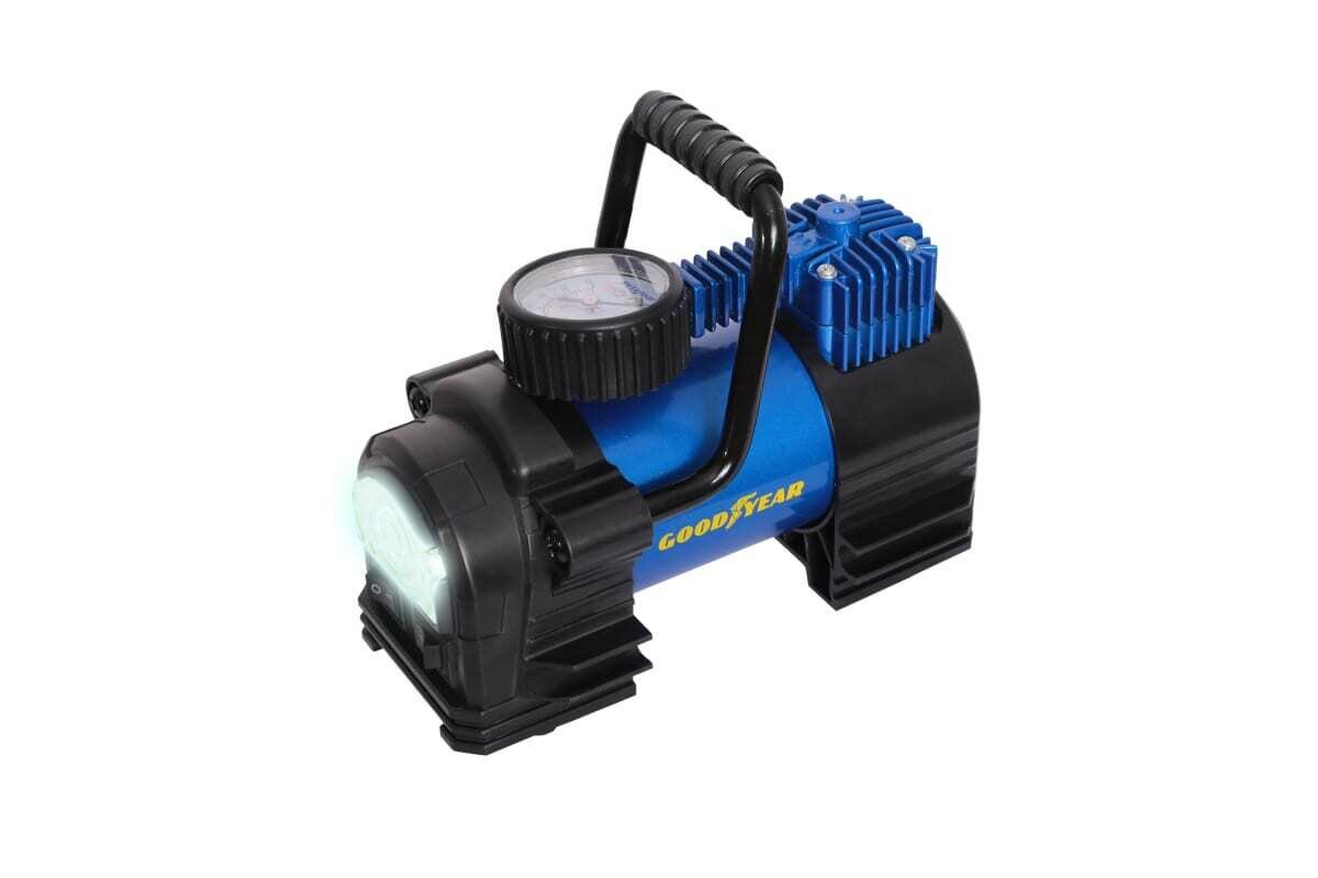Компрессор Goodyear 35л/мин. 7 атм. GY 35L LED фонарь, съемная ручка, сумка