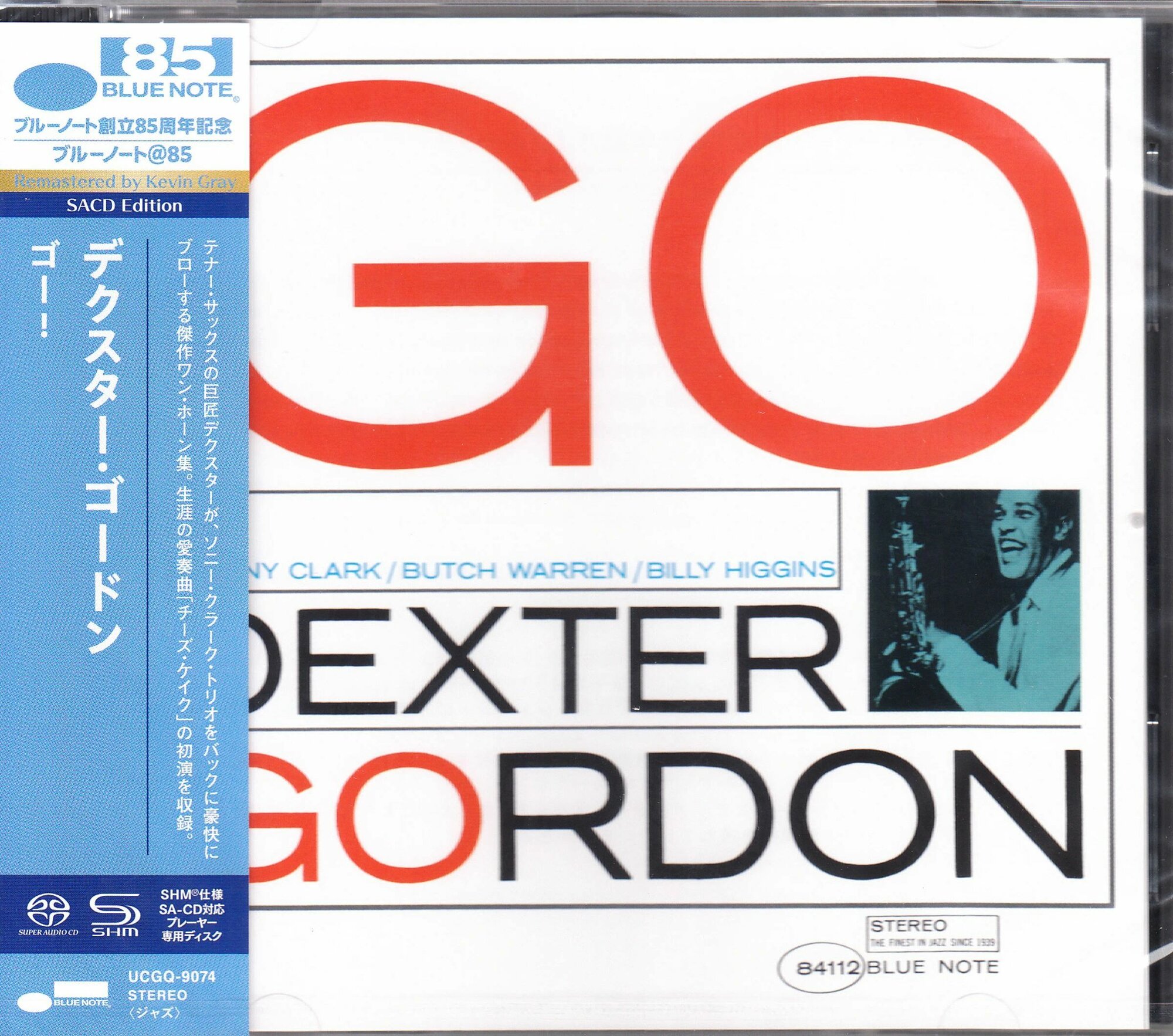 Dexter Gordon - Go! (SACD), 2024, Blue Note, Jewel, Japan Version, Фирменный Музыкальный диск