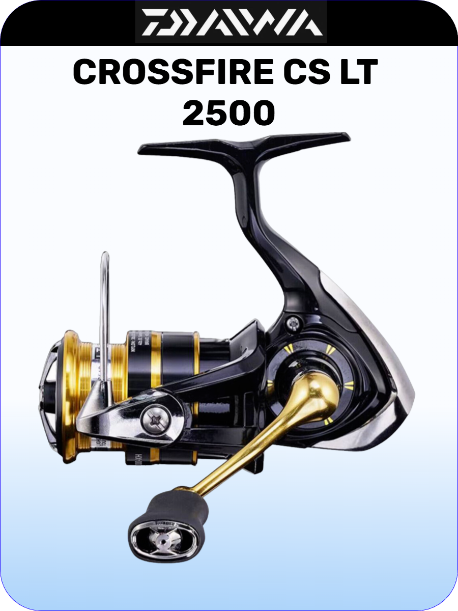 Катушка безынерционная Daiwa 23 Crossfire LT 2500