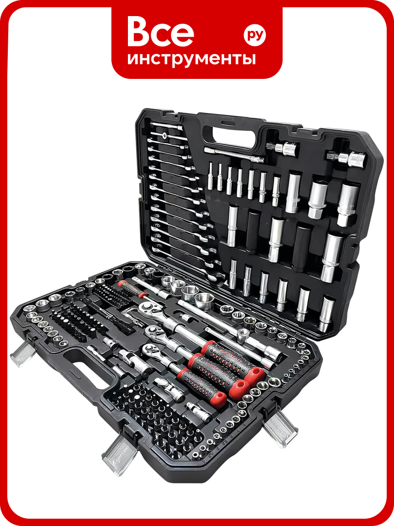 Набор инструментов Forcekraft 216 предметов FK LIGHT-38841L DS(64128)