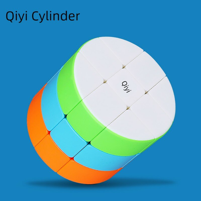 Qiyi специальный набор кубиков Рубика, полный набор для начинающих, пирамидальное квадратное и круглое косое поворотное