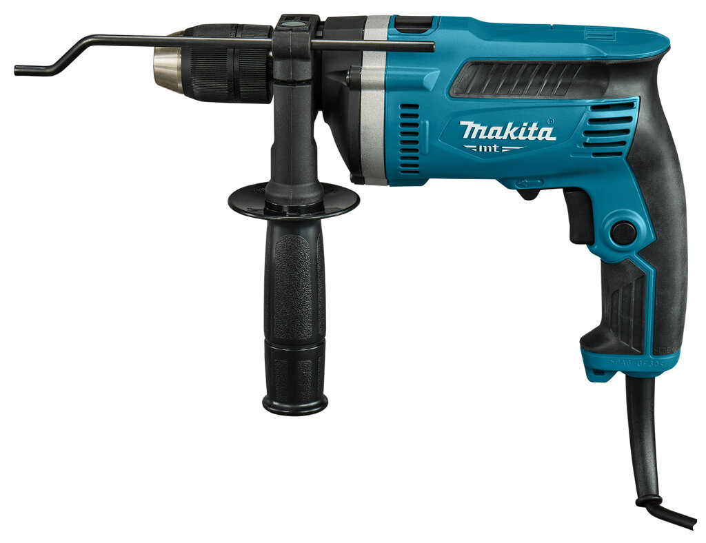 Дрель ударная Makita M8101B 710Вт, 3200об/мин, быстрощазимной патрон, бирюзовый