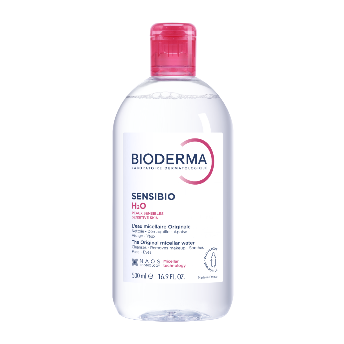 Bioderma Сенсибио Н2О мицеллярная вода для чувствительной кожи 500 мл