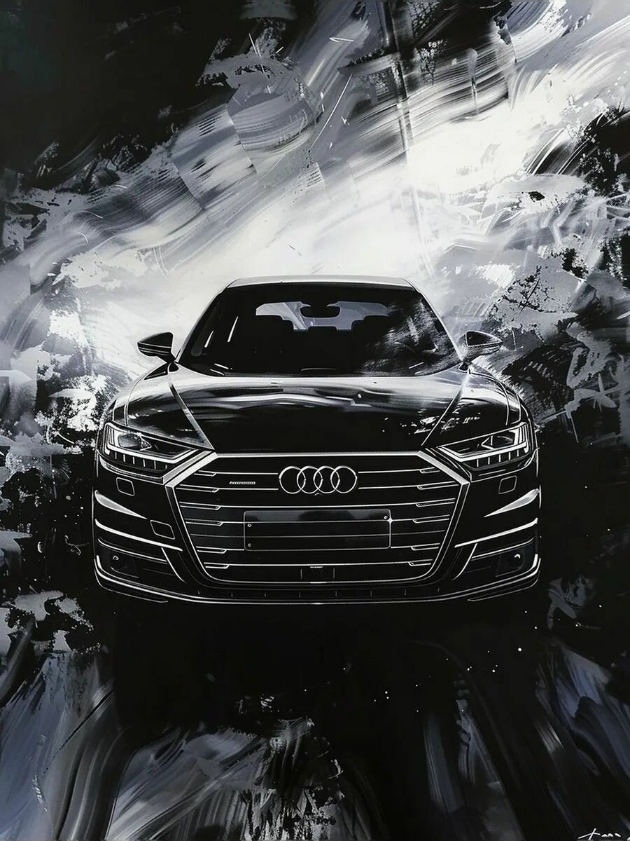Постер(40х50 см). Авто - Audi A8